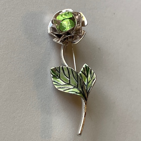 Avon | Jewelry | Signed Avon Rose Flower Brooch Pin | Poshmark
